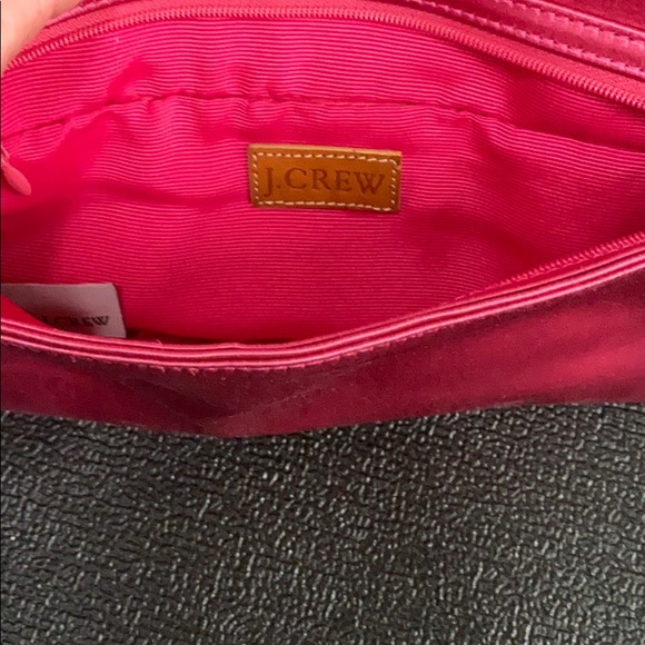 J. Crew | Bags | Nwt Jcrew Pink Satin Clutch | Poshmark